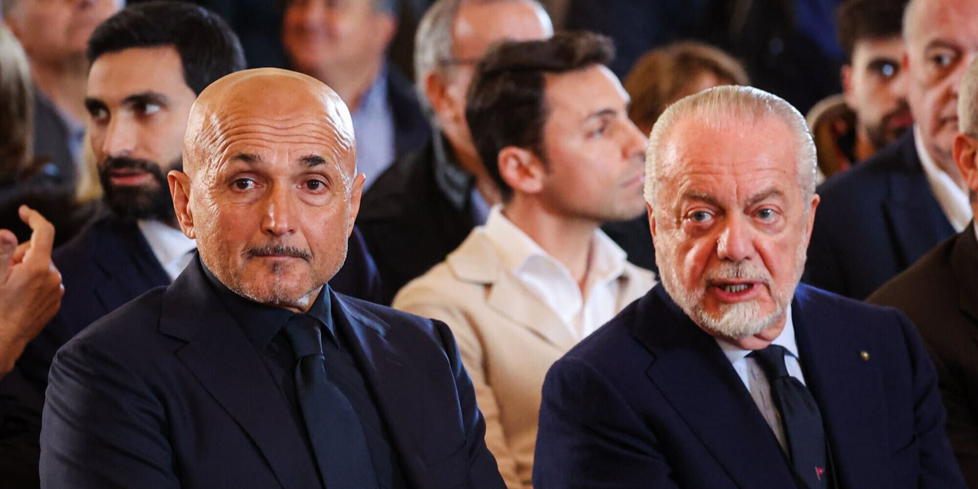 De Laurentiis è a Roma: la sua reazione alla domanda su Spalletti