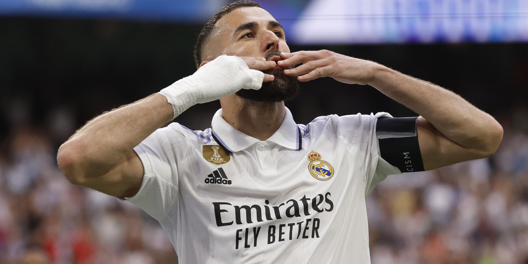 Benzema si congeda dal Real Madrid con l’ultimo gol