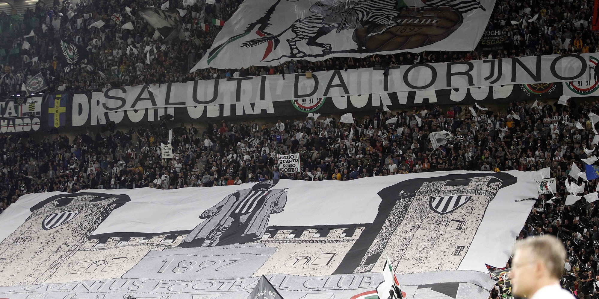 Juve, protesta del tifo organizzato: niente Madrid