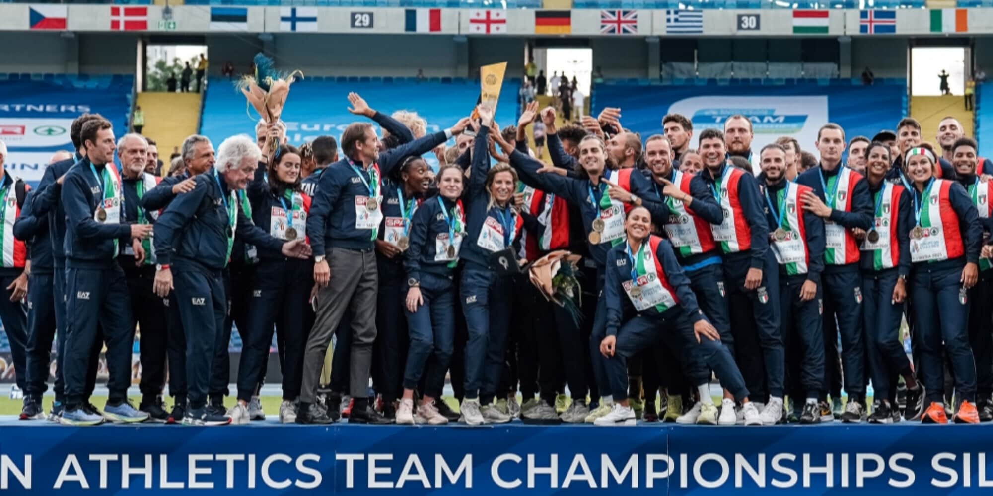 Europei a squadre di atletica, storico successo dell'Italia!