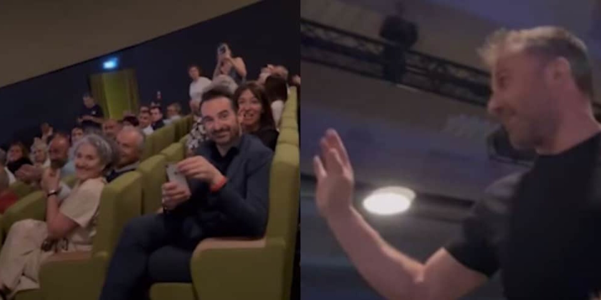 Russell Crowe si esibisce, ma tutto il pubblico è per Del Piero: il motivo