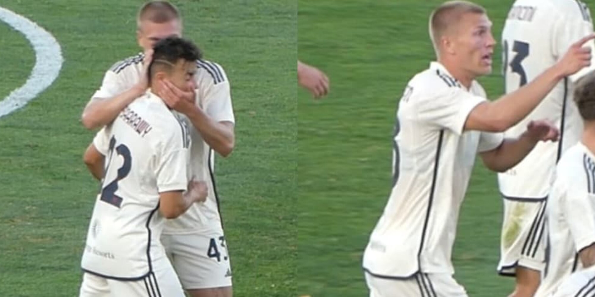 Roma, il gesto di Kristensen dopo il gol di El Shaarawy al Braga è virale