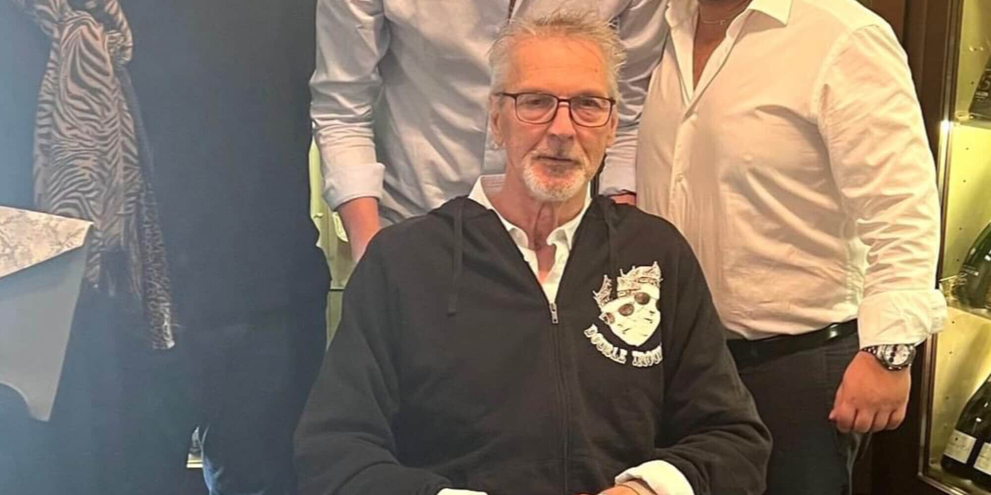 Tacconi al ristorante: è la prima uscita pubblica dopo la malattia