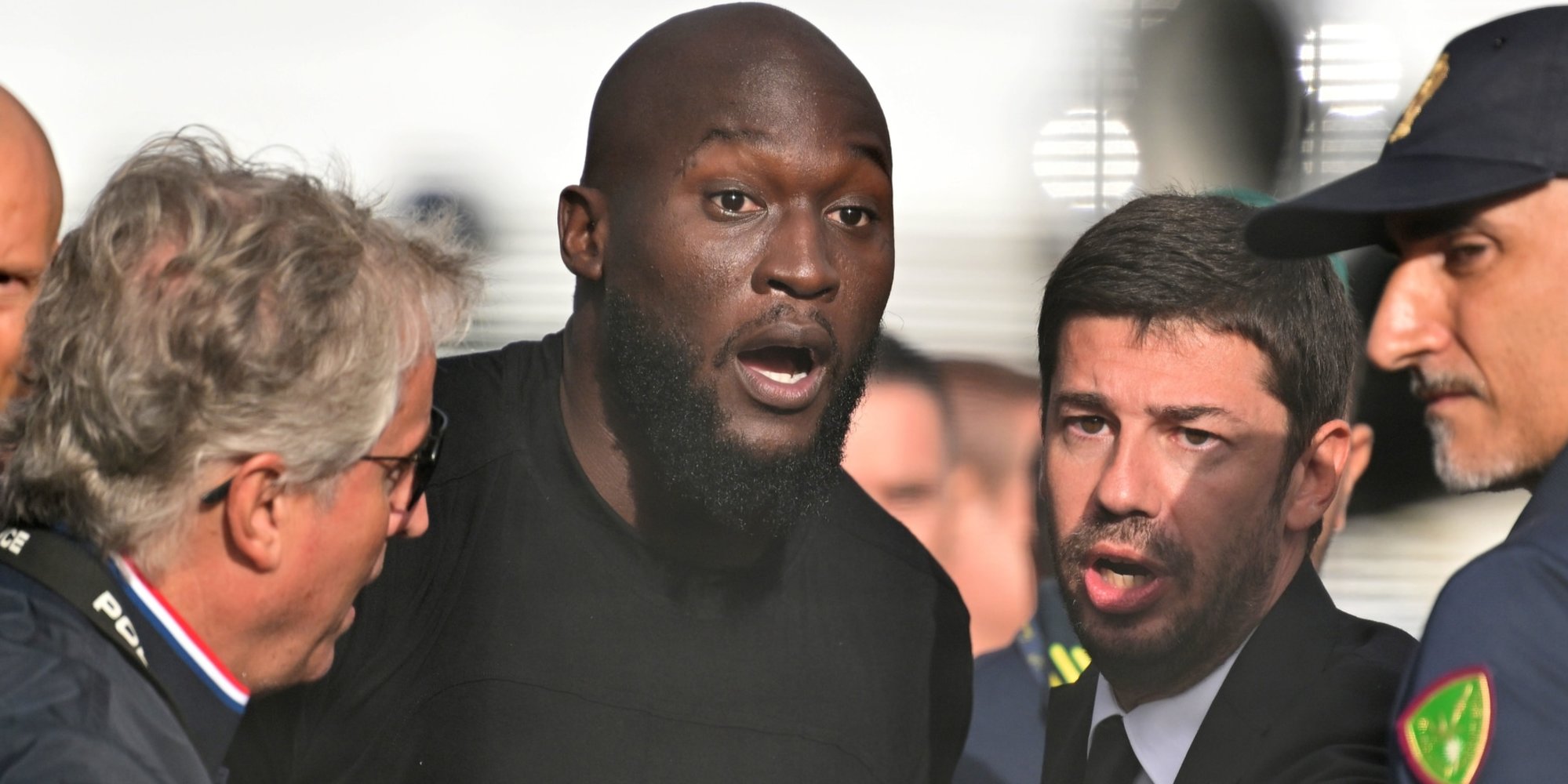 Lukaku è a Trigoria: la firma sul contratto, lo shooting e il primo ...