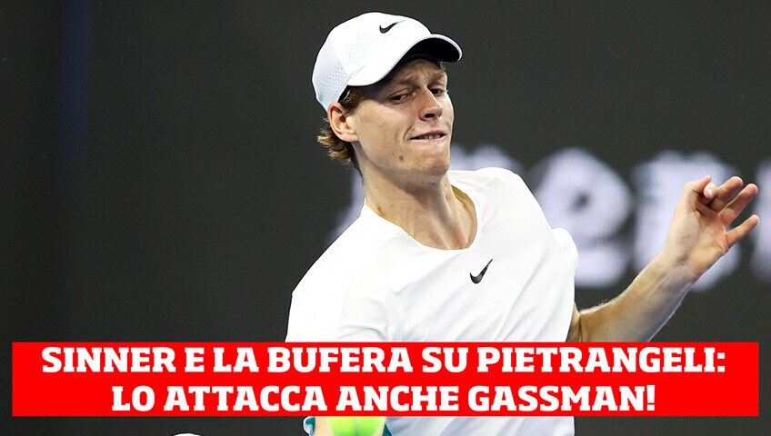 Pietrangeli su Sinner e il doping: Pietrangeli su Sinner e il doping: