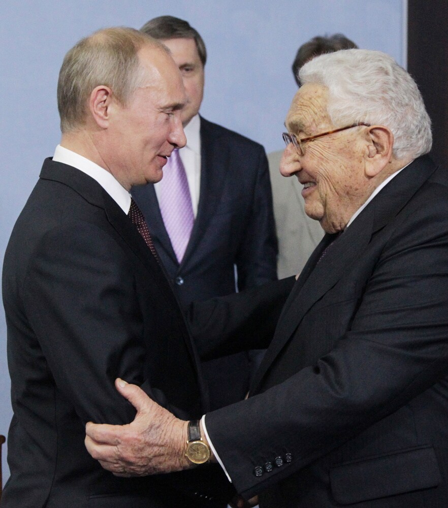 Putin, 'Kissinger uomo di Stato saggio e lungimirante'
