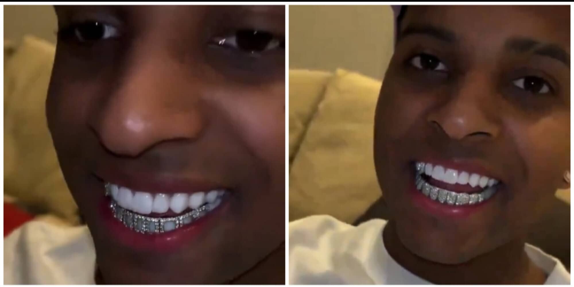 Rodrygo esagerato: sfoggia dei denti di diamante!