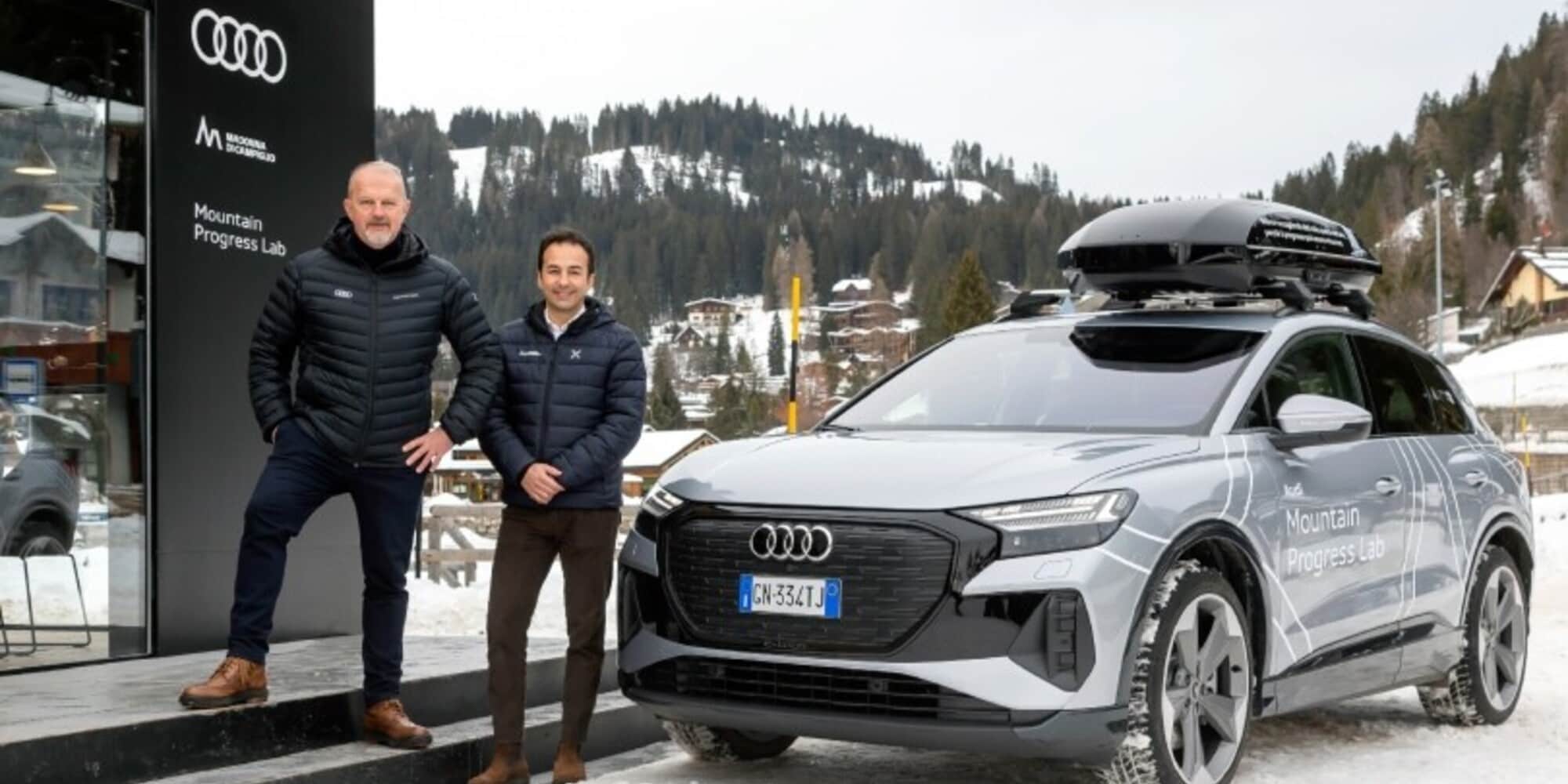 Mountain Progress Lab, la montagna più sostenibile con Audi