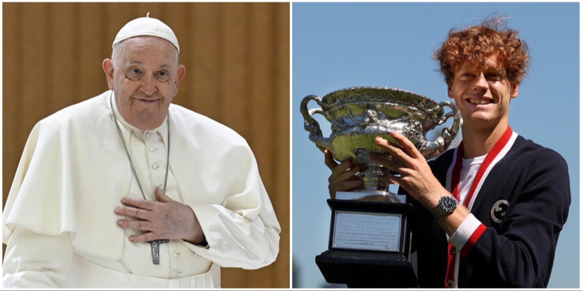 Papa Francesco applaude Sinner: "Complimenti all'Italia per la vittoria ...