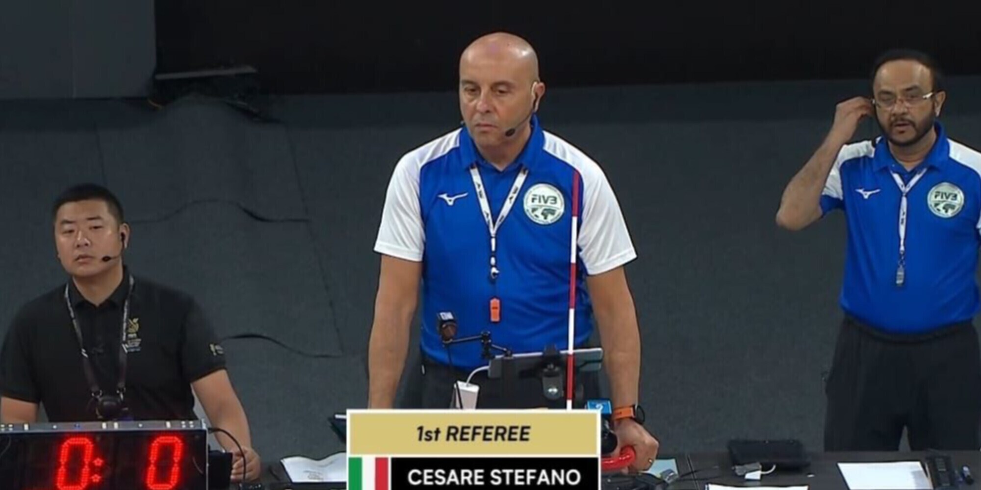 Stefano Cesare sarà l’arbitro italiano alle Olimpiadi del 2024