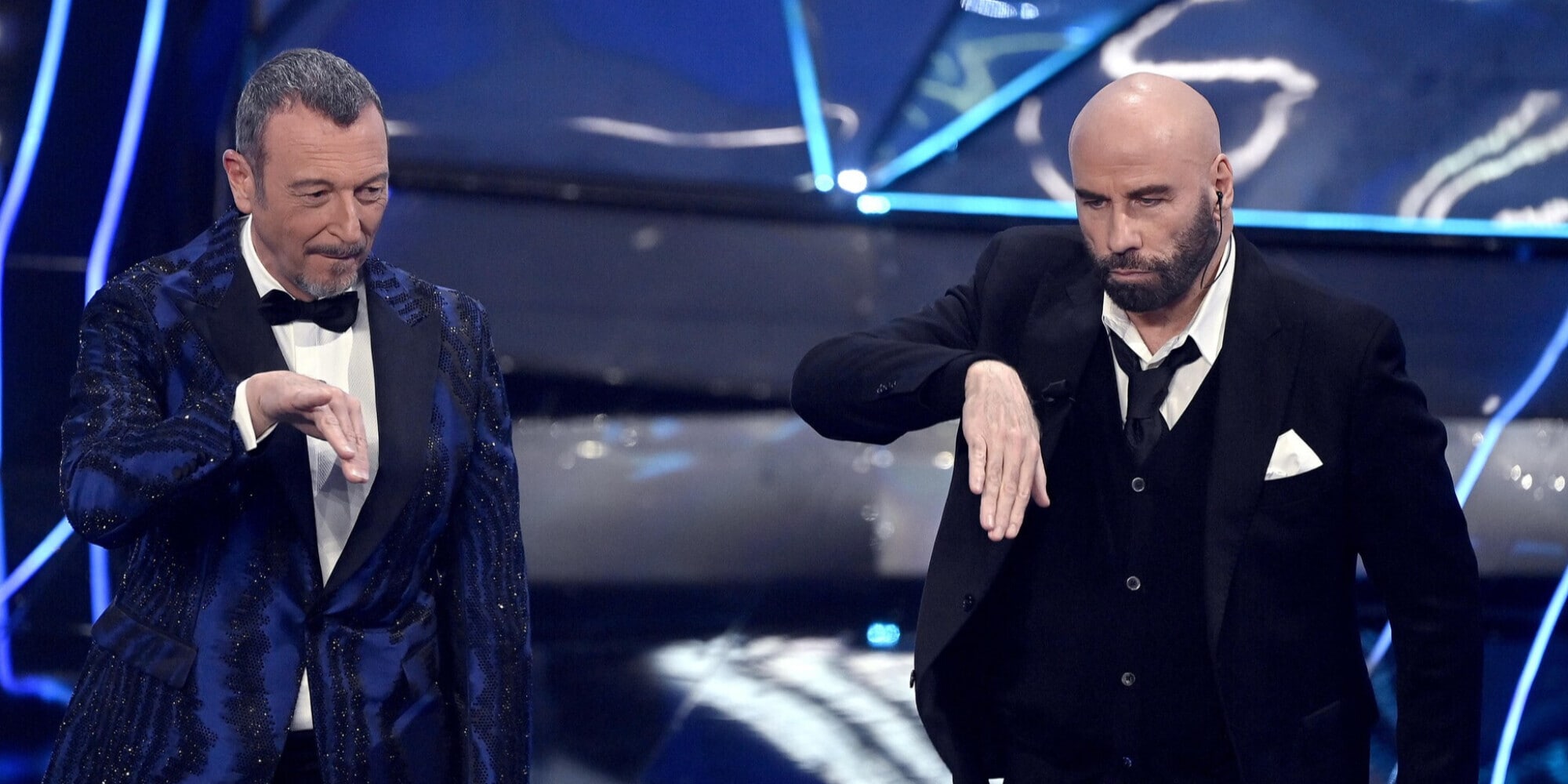 "John Travolta, clamorosa gaffe con i Ricchi e Poveri dietro le quinte ...