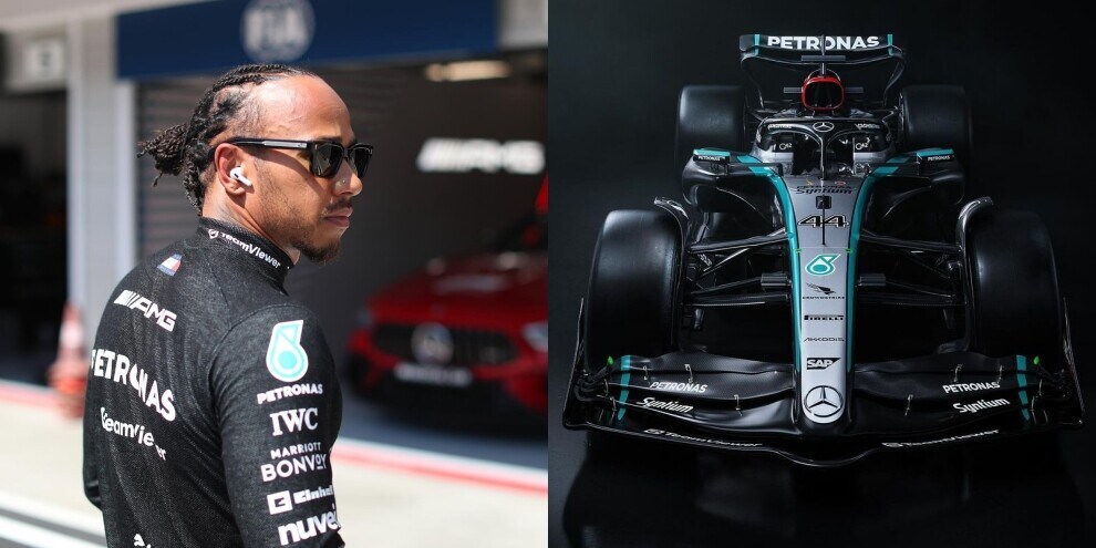 Hamilton presenta la sua ultima Mercedes: "Surreale essere qui"