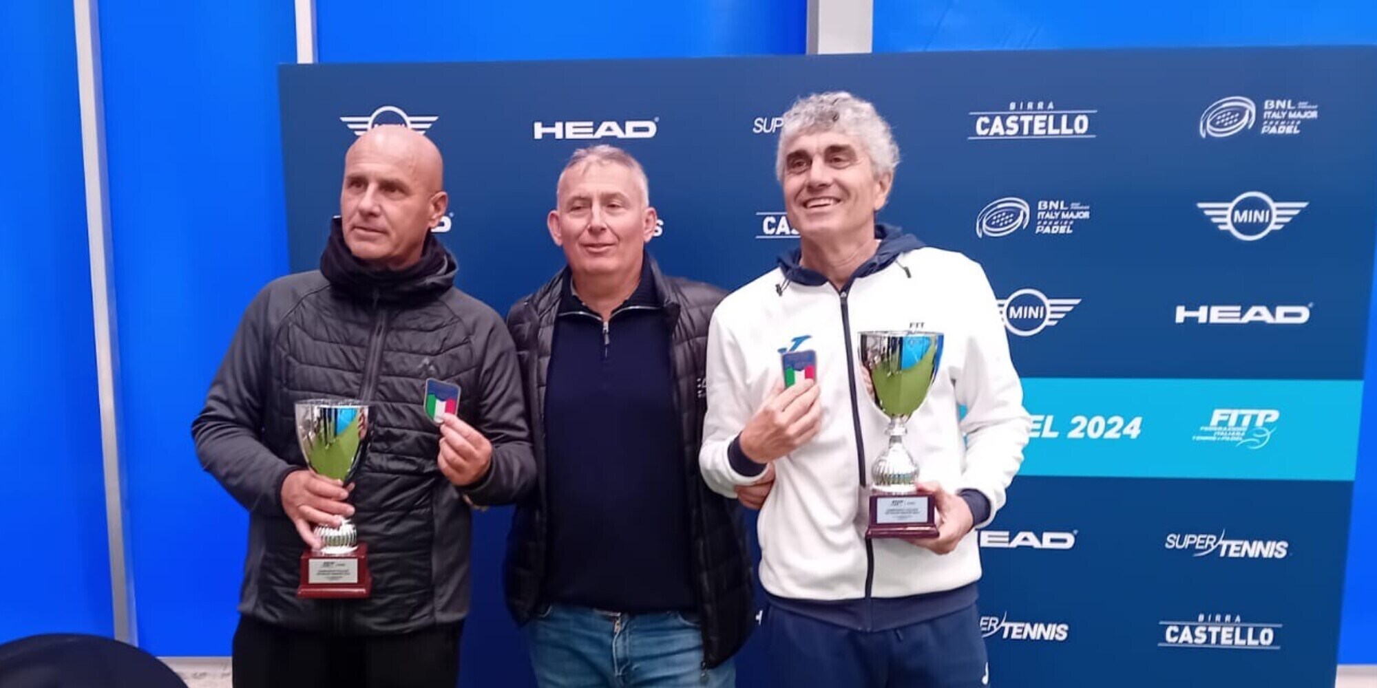Padel, Matteo Bartolini campione Italiano Over 55