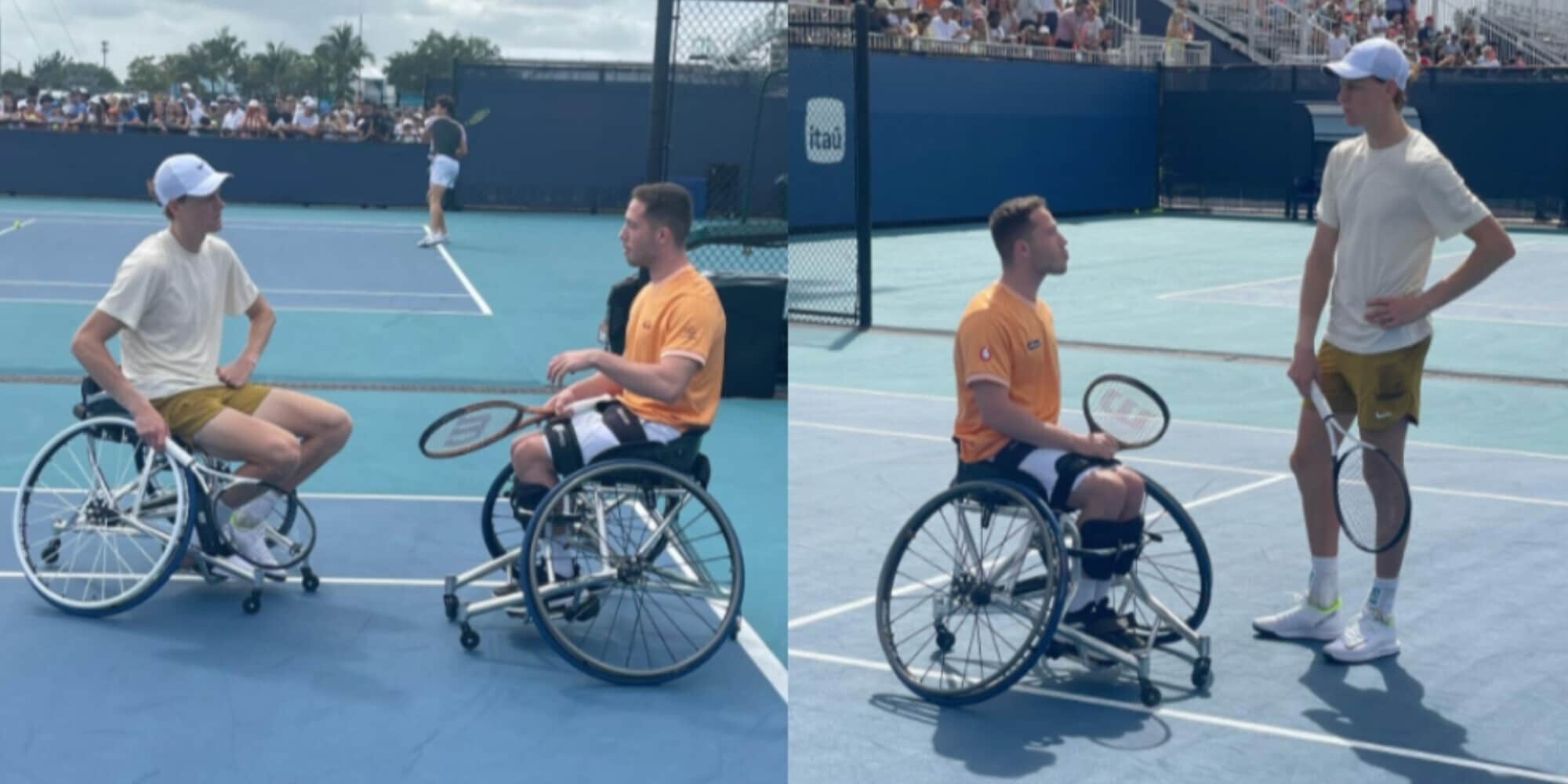 Sinner, allenamento speciale a Miami