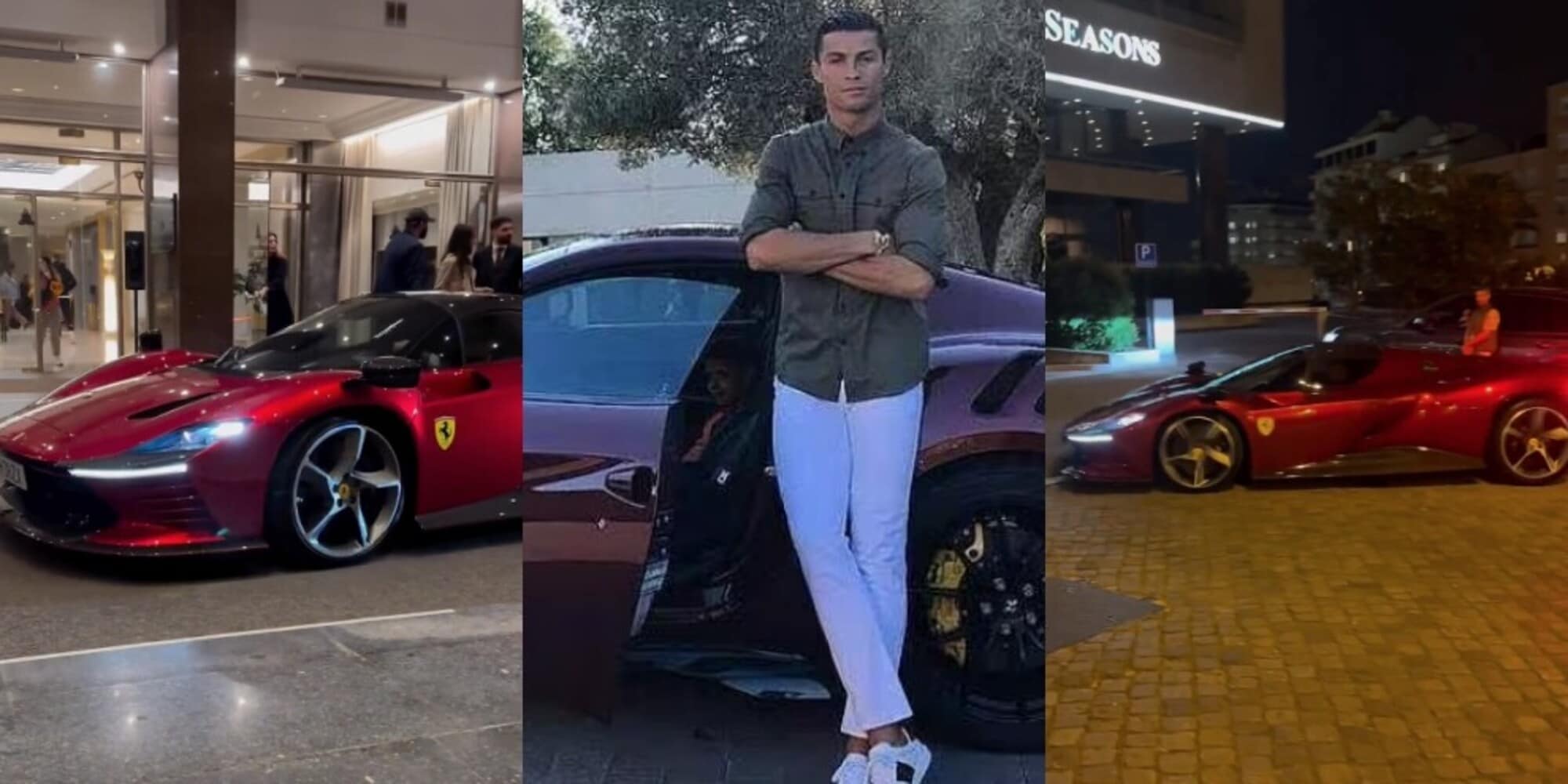 L'ultima Ferrari di Cristiano Ronaldo è davvero speciale e preziosissima!