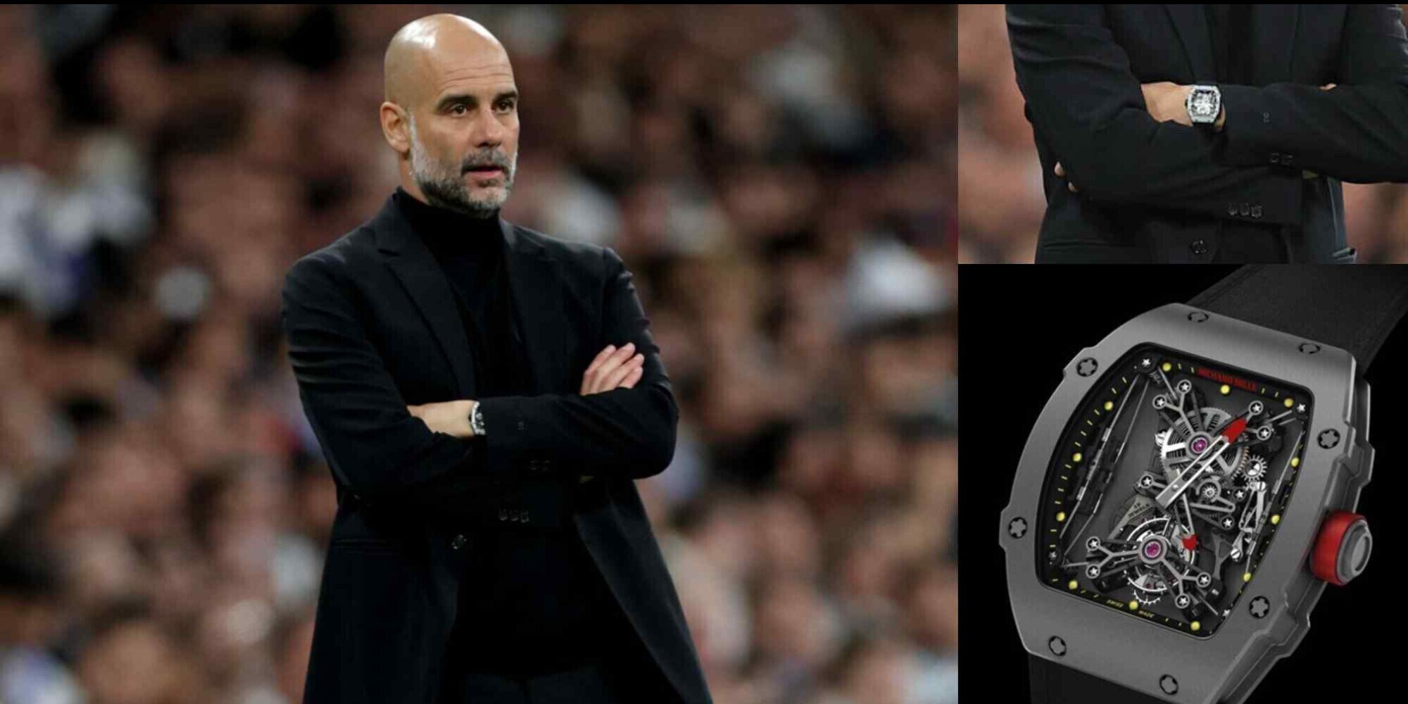 L’impressionante orologio indossato da Guardiola in City-Real: quanto ...