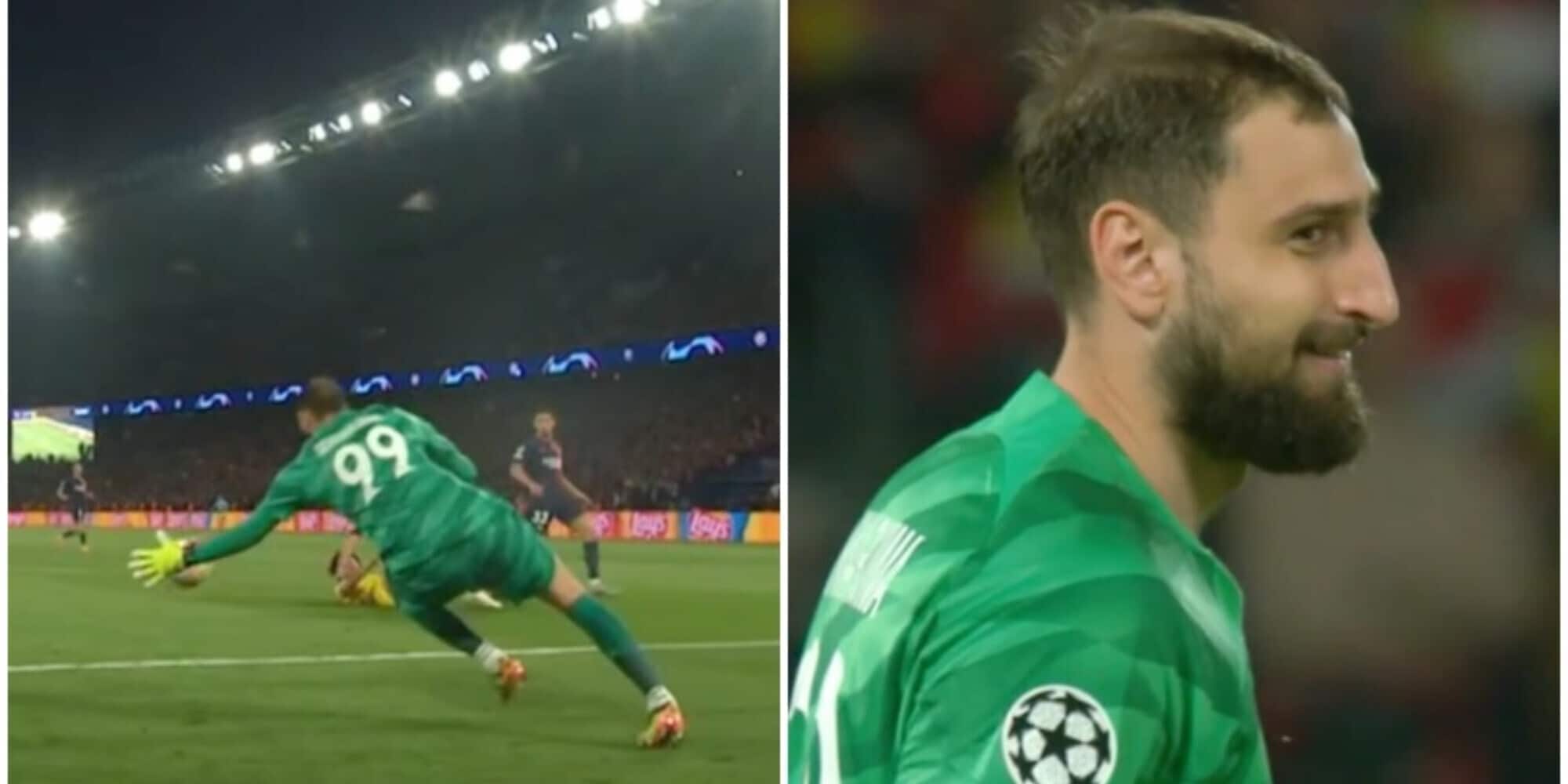 Donnarumma da urlo, parata prodigiosa durante Psg-Dortmund: guarda il video