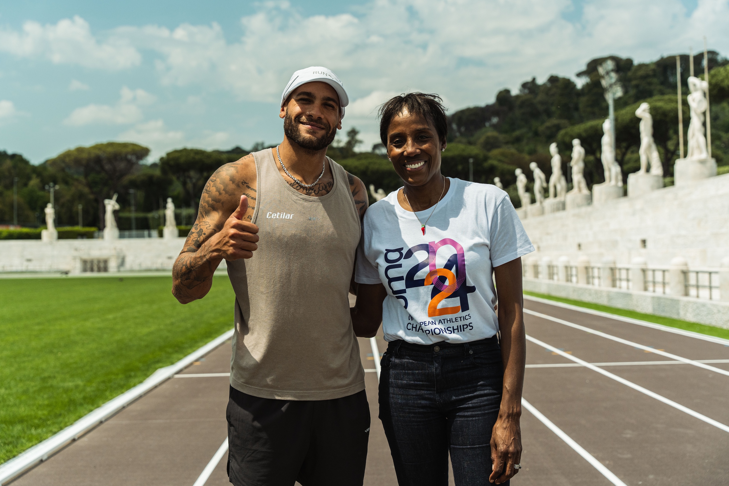 Jacobs si racconta a Fiona May: "Roma è casa mia, pronto per gli Europei"