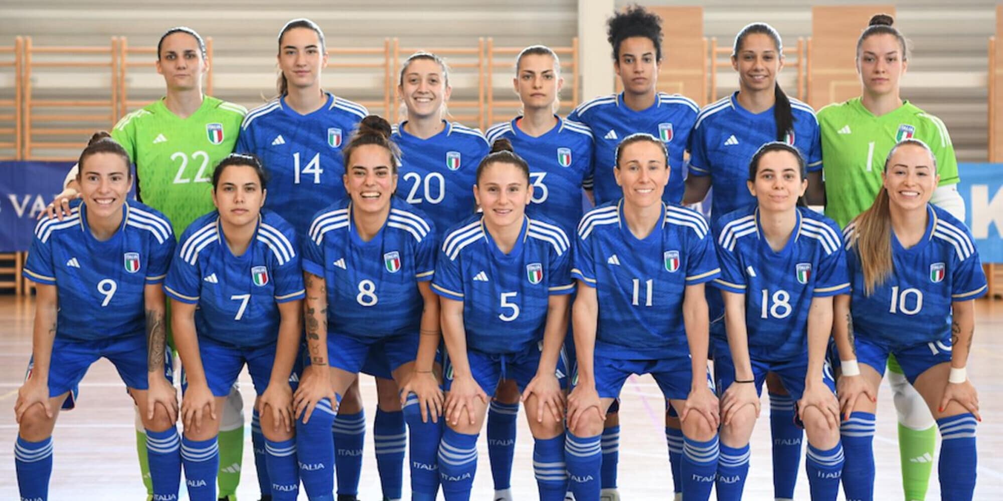 Nazionale femminile: bene, brave, bis. In semi alla Futsal Week
