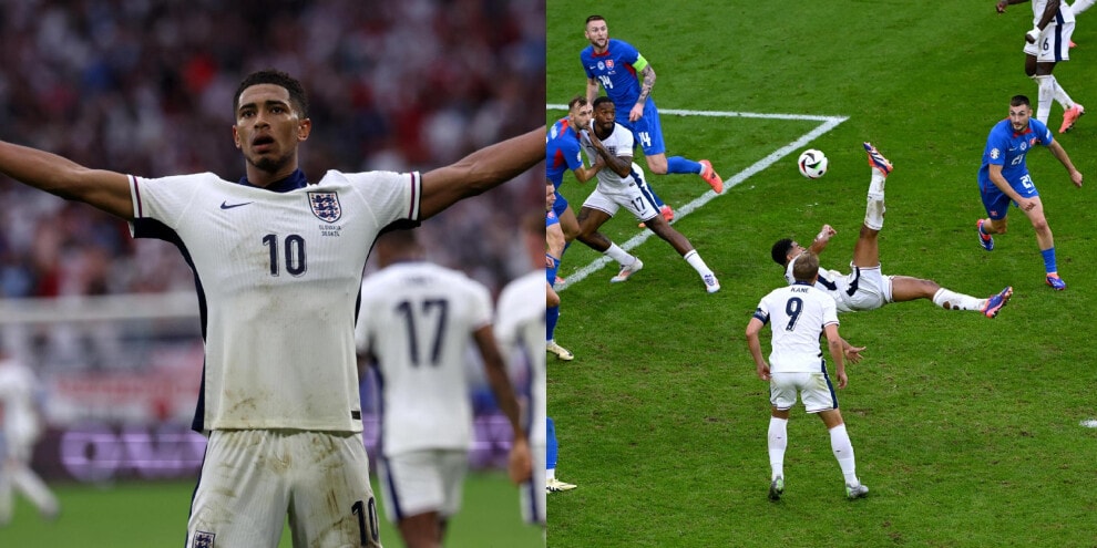 Bellingham, che magia: la fotosequenza della rovesciata pazzesca in ...