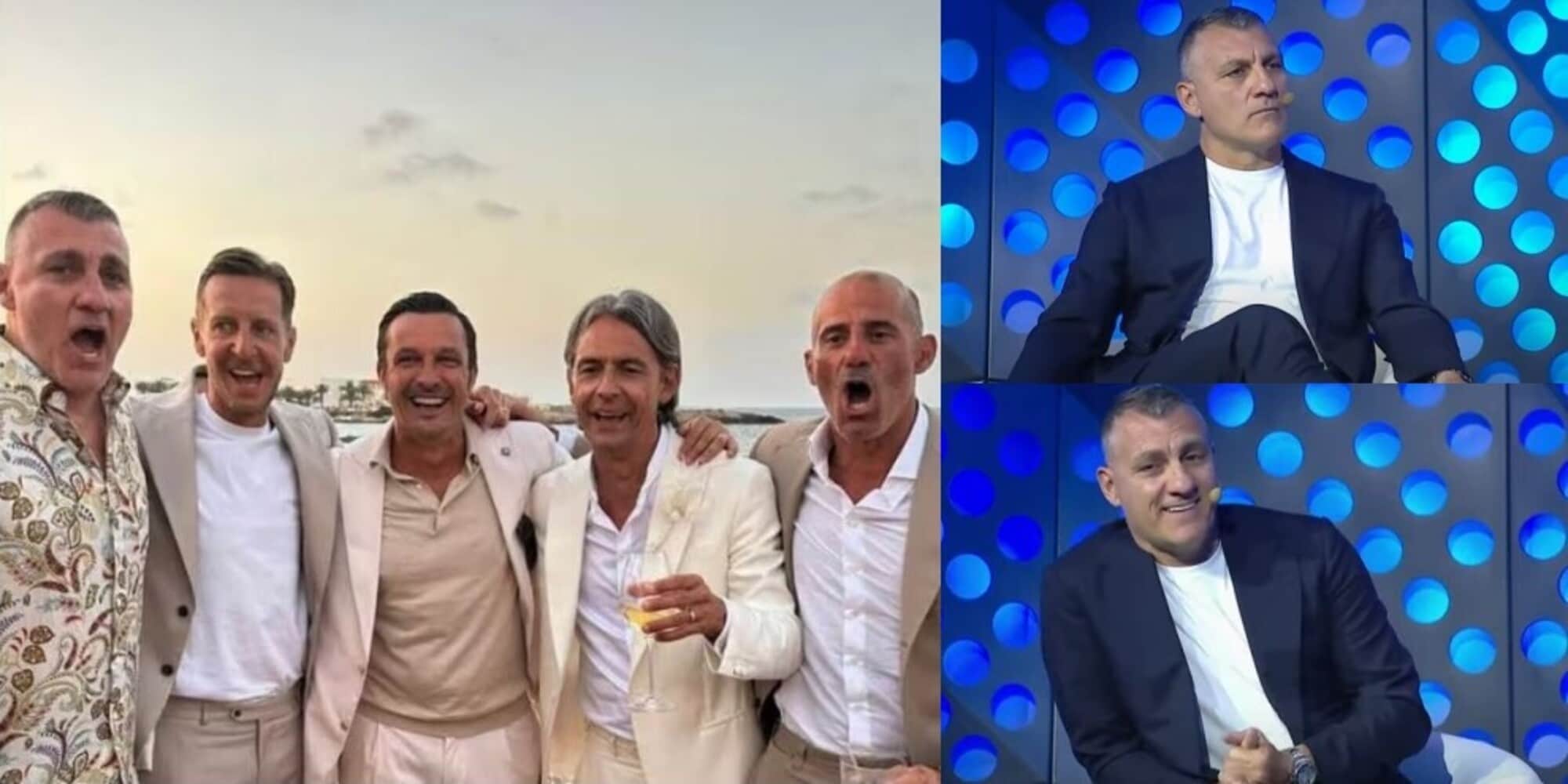 Vieri, retroscena sul matrimonio di Inzaghi a Formentera: "Non si ...