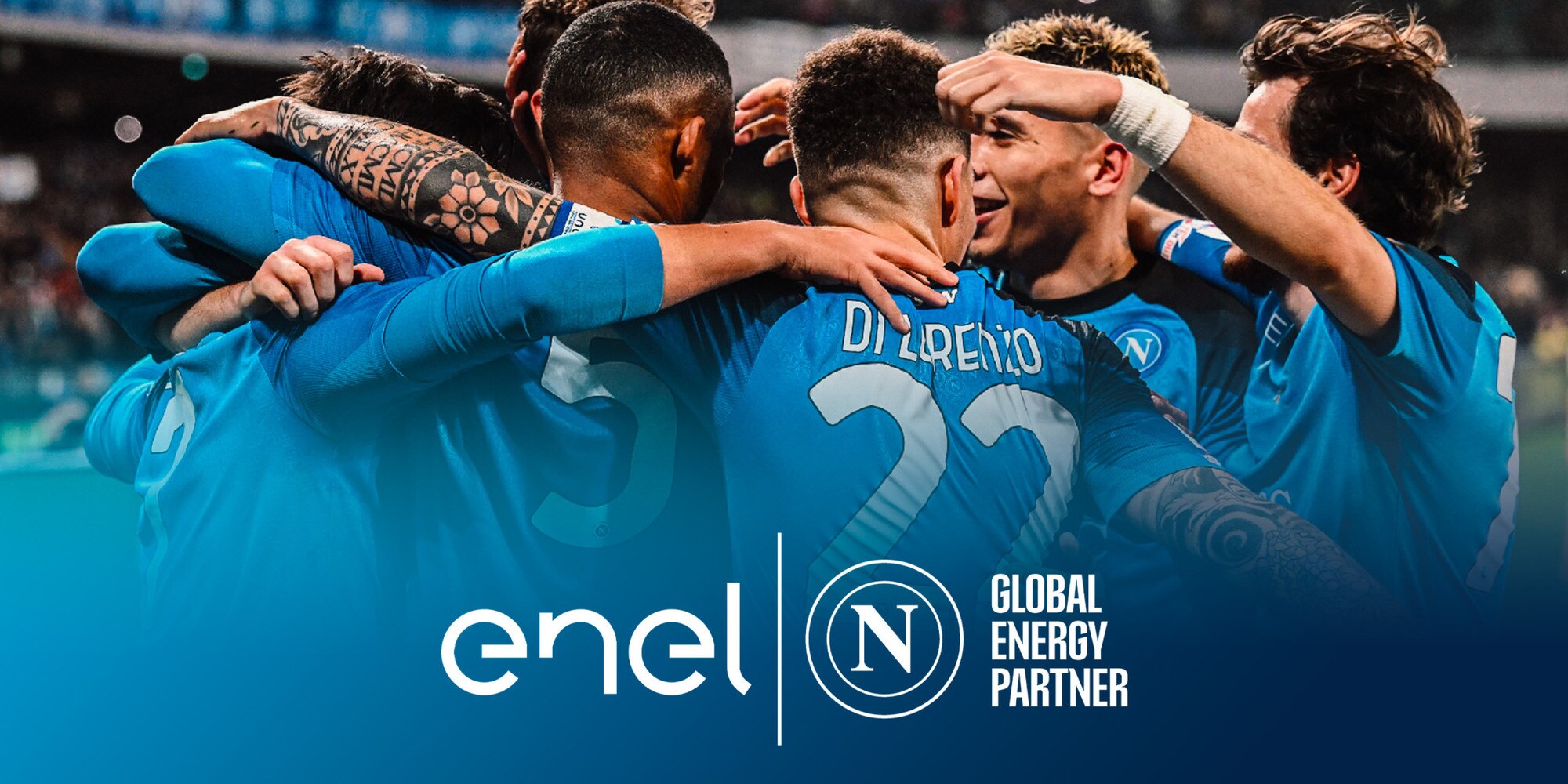 Enel nuovo global energy partner del Napoli Calcio