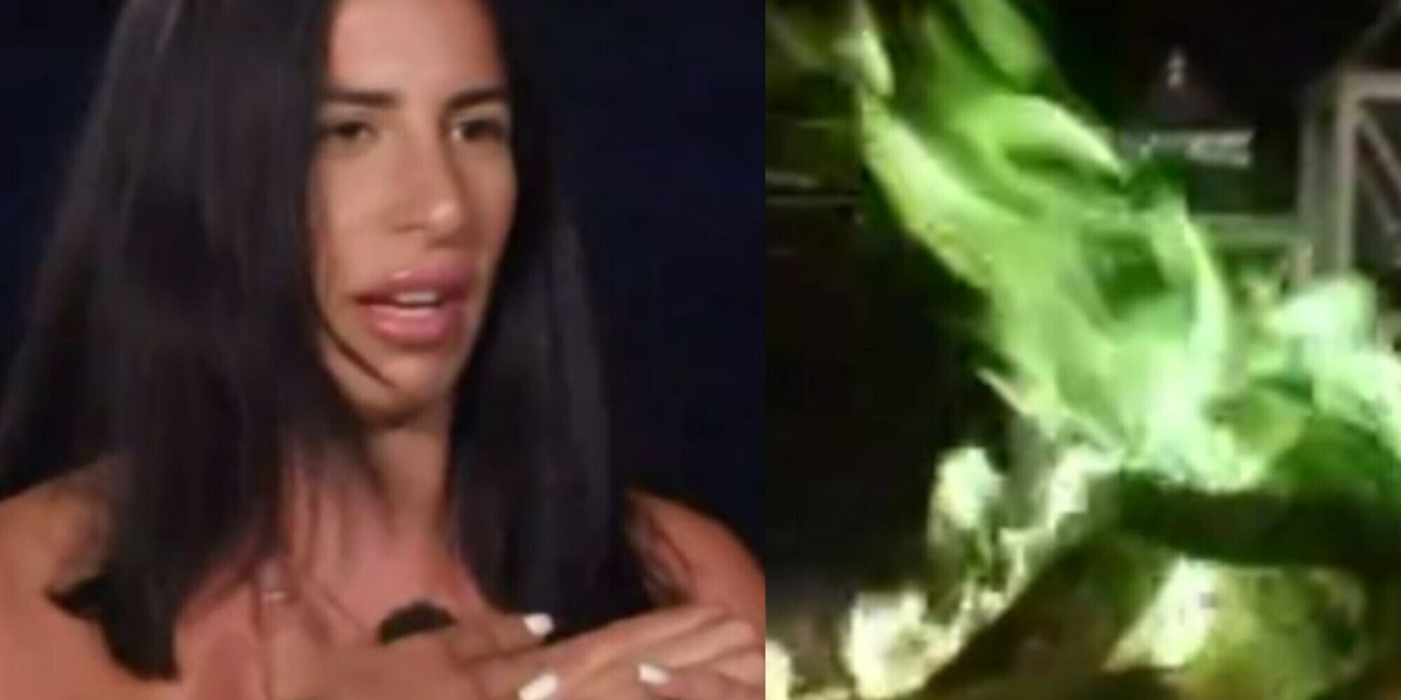 Fuoco verde a Temptation Island, scene da film con l'anello di Titti