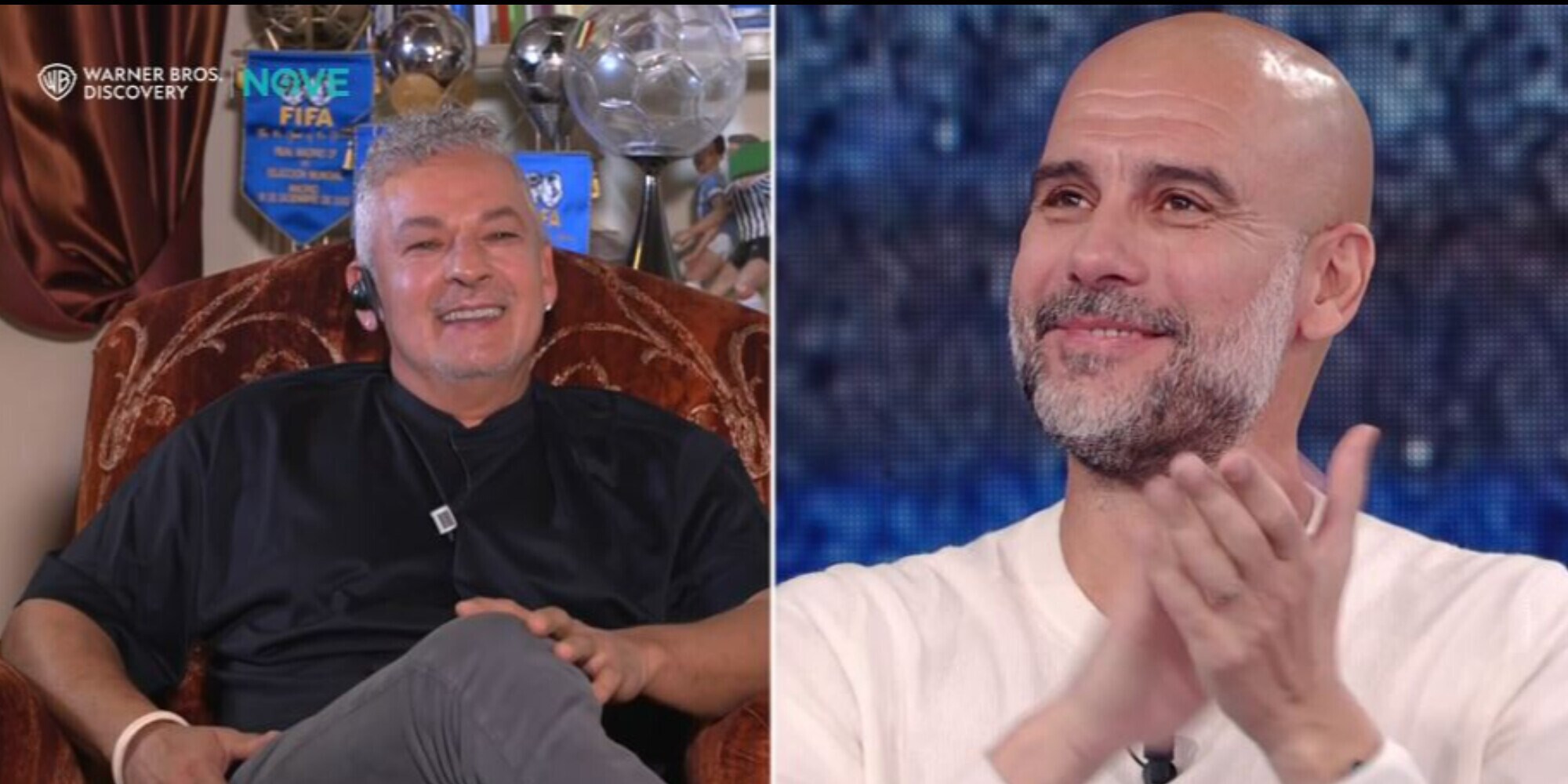 Baggio e Guardiola a Che Tempo Che Fa: rivivi la diretta da Fazio