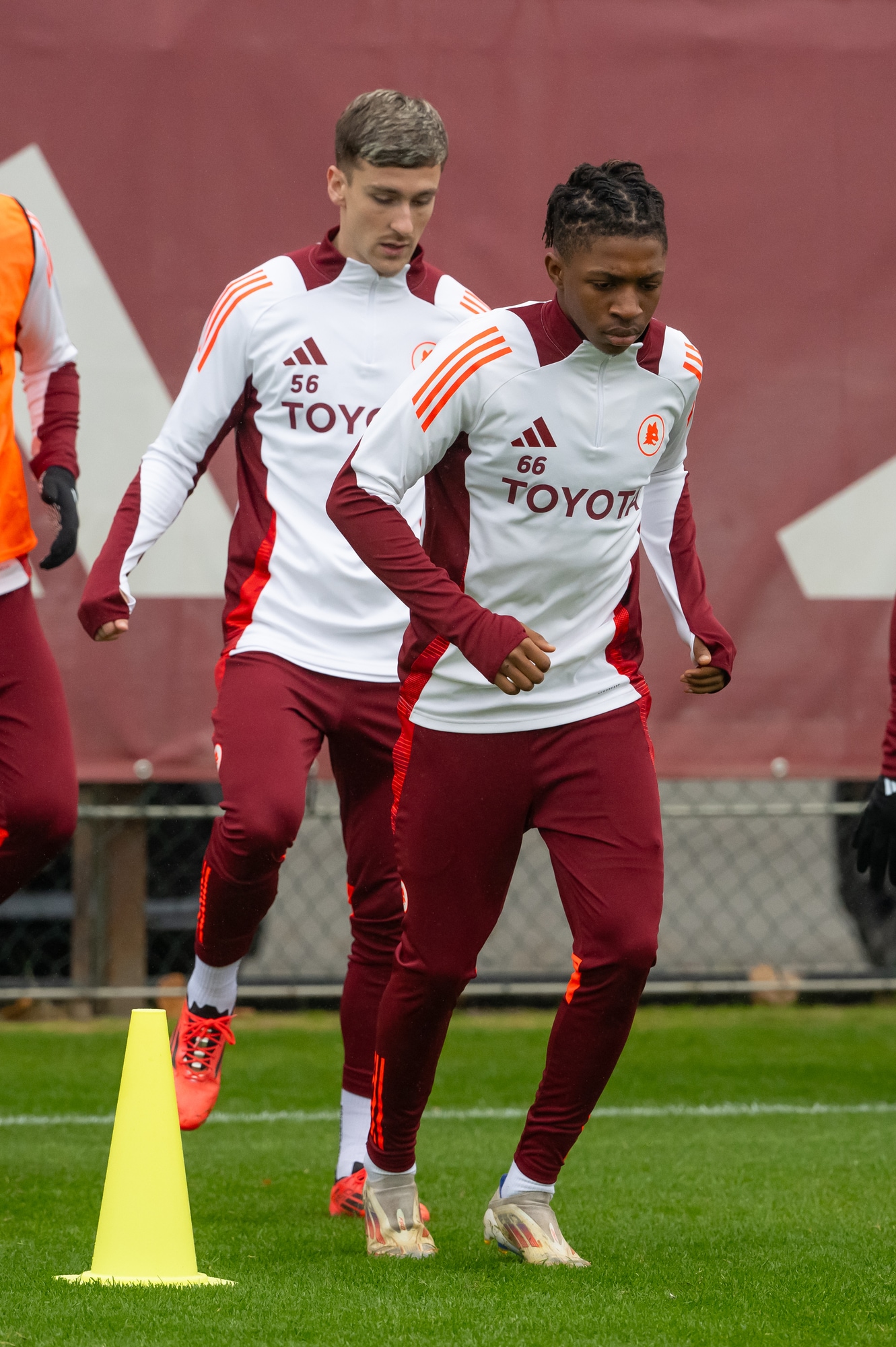 Roma subito in campo a Trigoria dopo il Napoli: c'è Saelemaekers