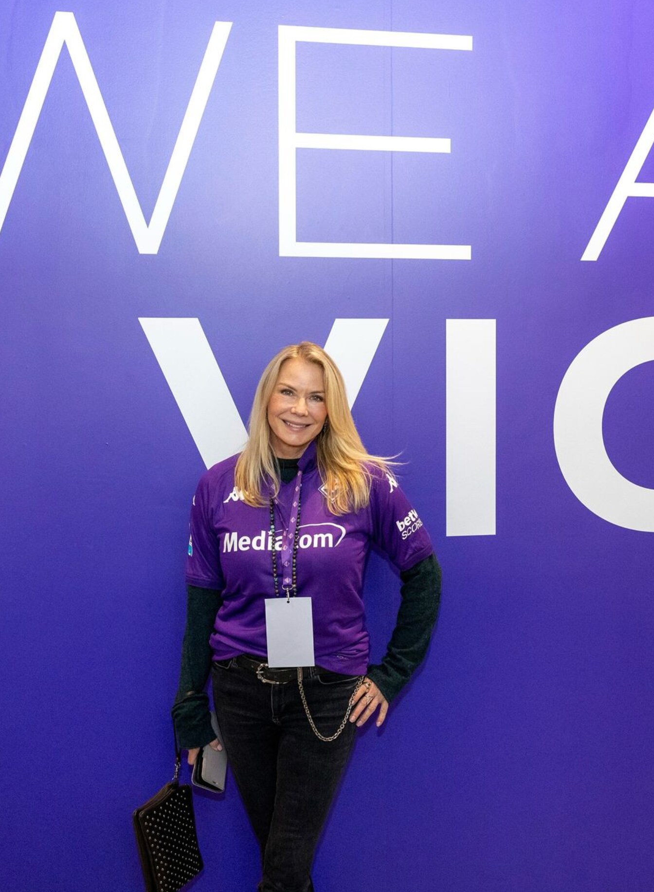 Fiorentina, Brooke di Beautiful tifosa speciale al Viola Park