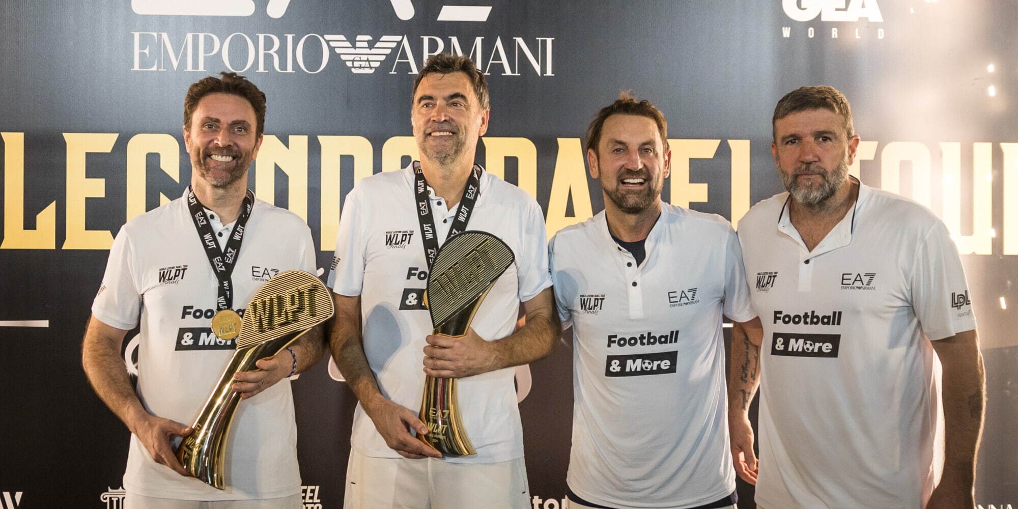 Ea7 World Legends Padel Tour: Sergi Bruguera e Felix Mantilla campioni ...