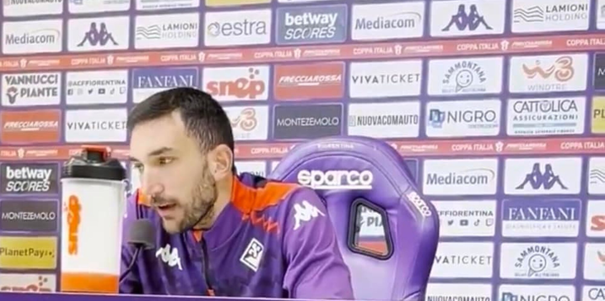 Cataldi e l'emozione in diretta tv per Bove: "Sta bene, ma preferisco..."