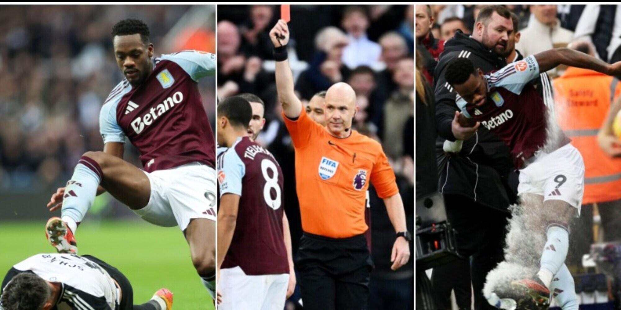 Taylor, ci risiamo: espelle Duran in Premier e lui impazzisce a bordocampo