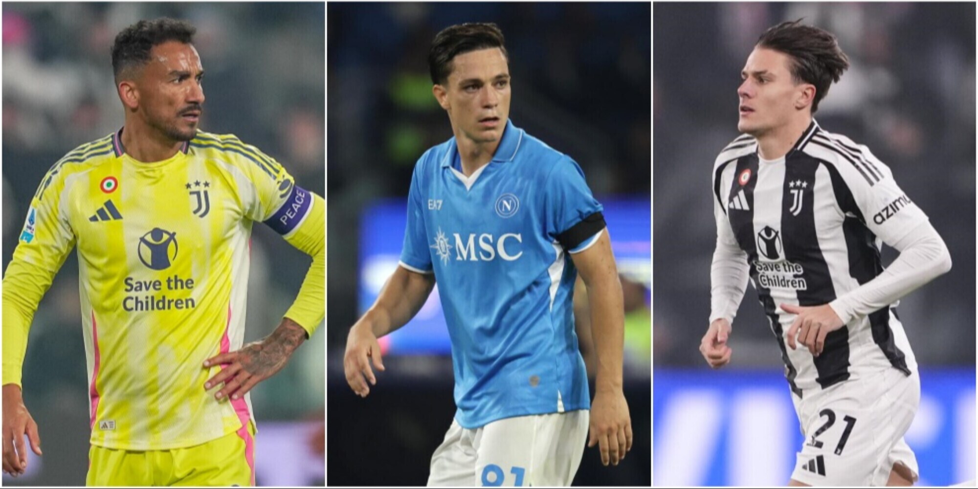 Napoli e Juve, da Danilo a Fagioli e Raspadori: che intrigo di mercato!