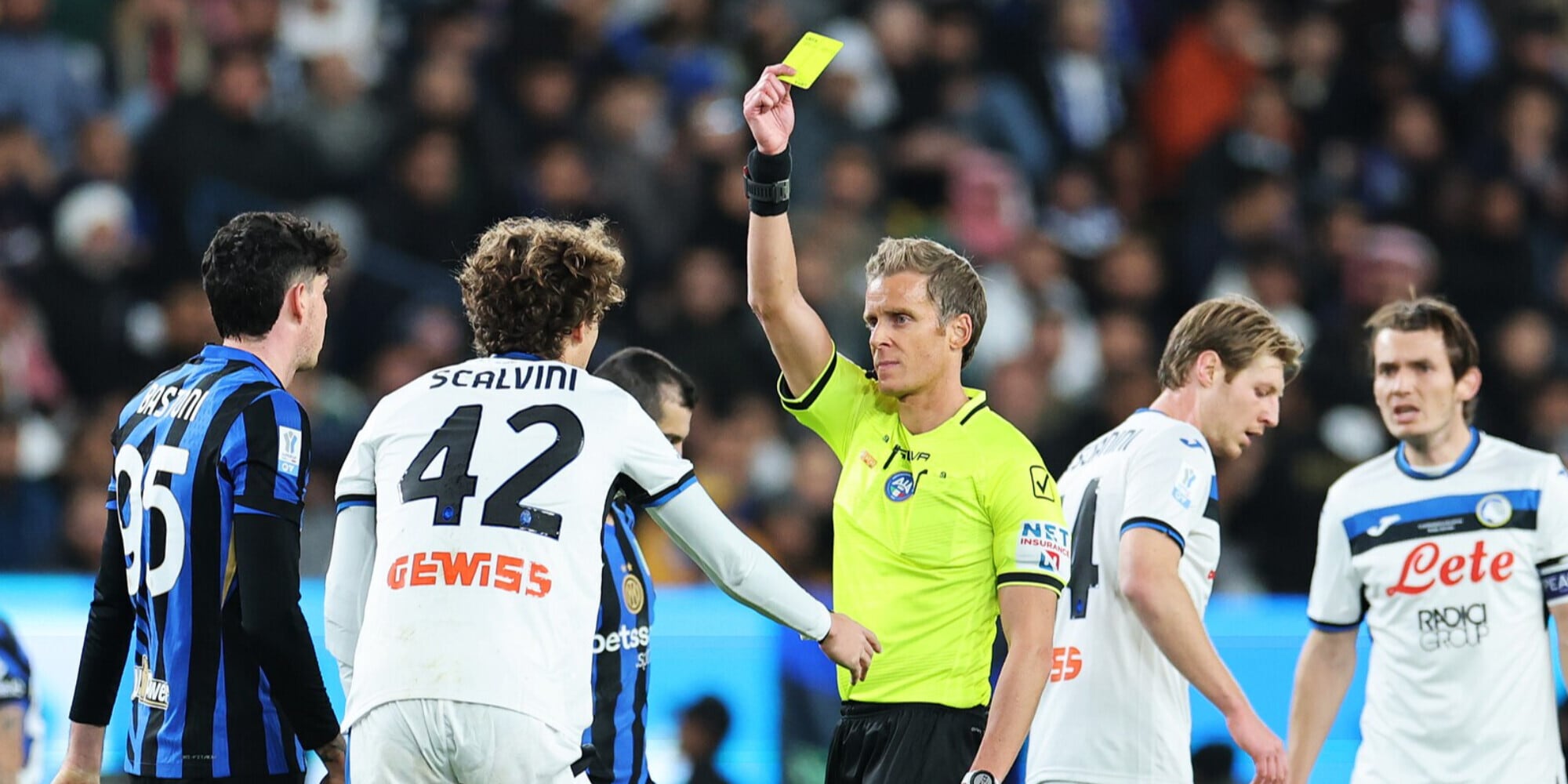 Inter-Atalanta, la moviola: Chiffi sbaglia sull'1-0. Non era calcio d ...