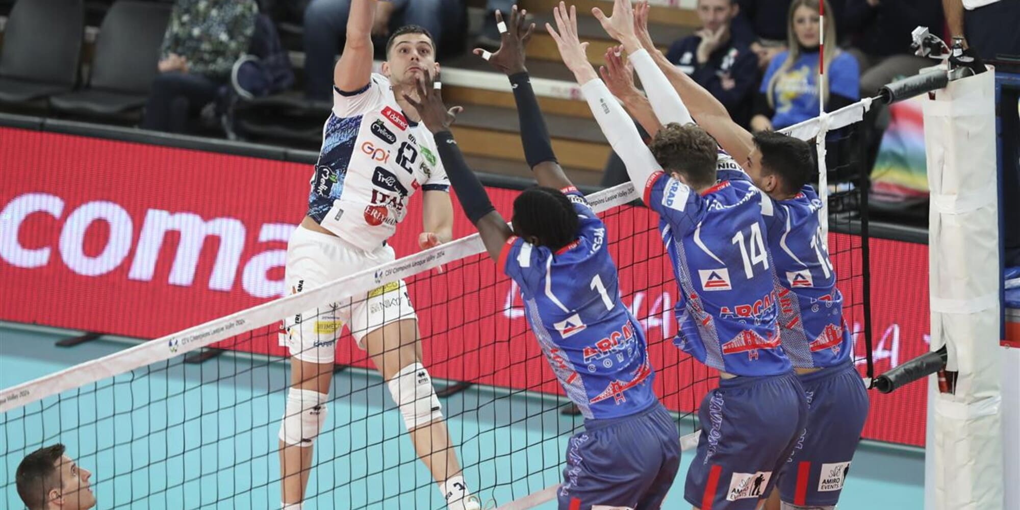 Cev Cup: Trento in Francia per l'andata dei quarti di finale
