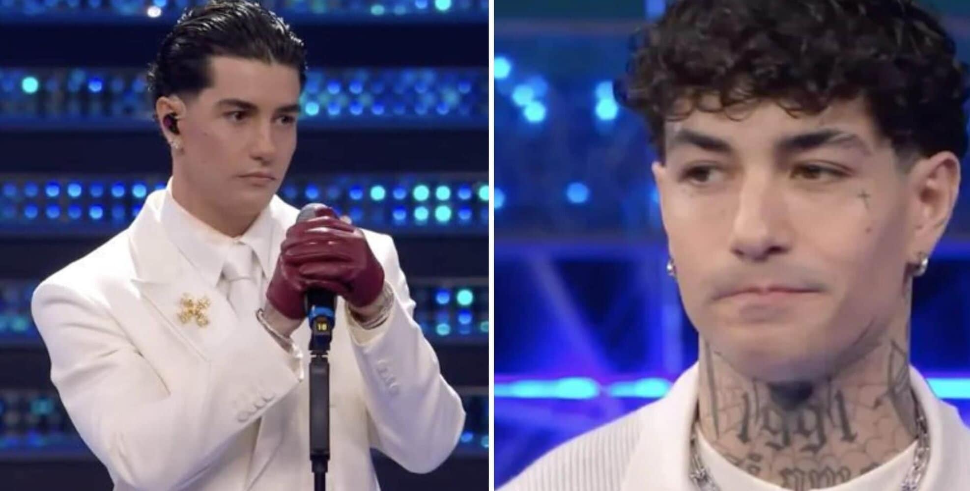 Pazzesco Tony Effe: spariti tutti i suoi tatuaggi a Sanremo! La mossa ...