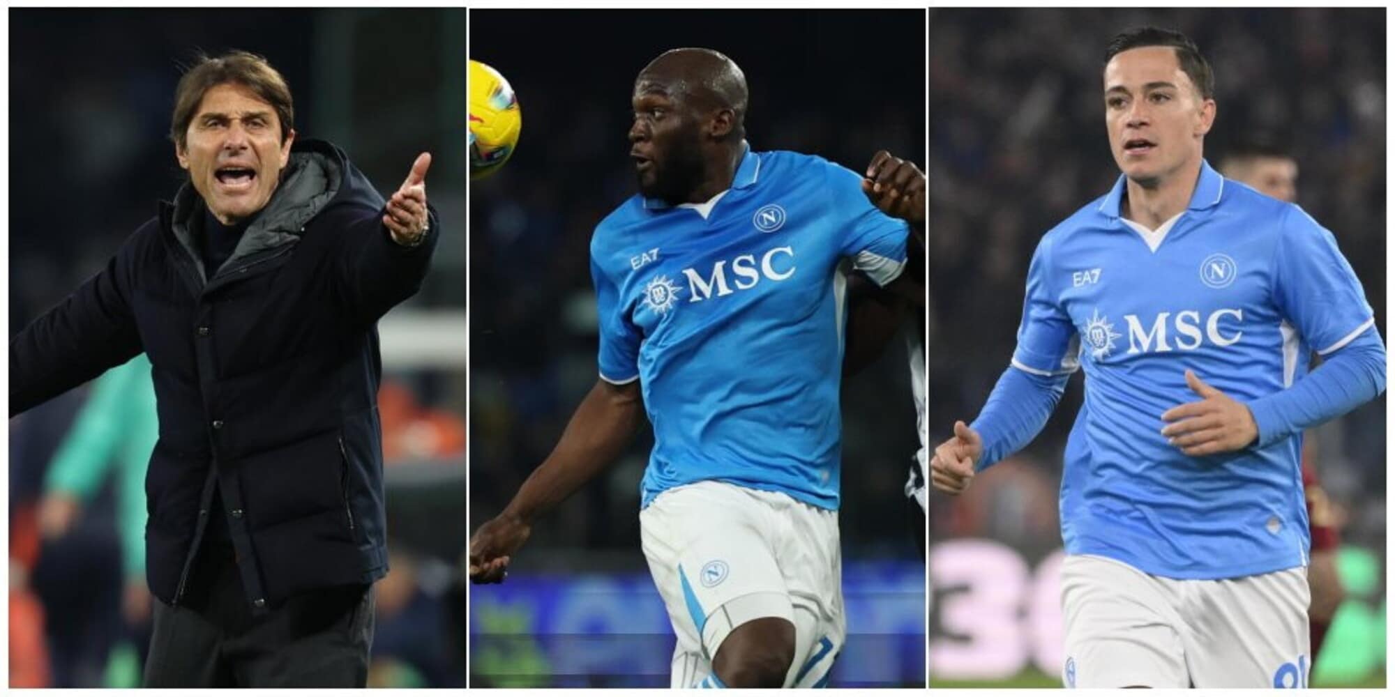 Lazio-Napoli, Conte pensa alla difesa a tre: davanti Raspadori con Lukaku