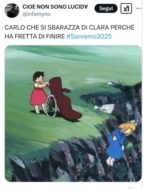 Ironie e meme tutti da ridere: la fretta di Carlo Conti e Sanremo nel ...