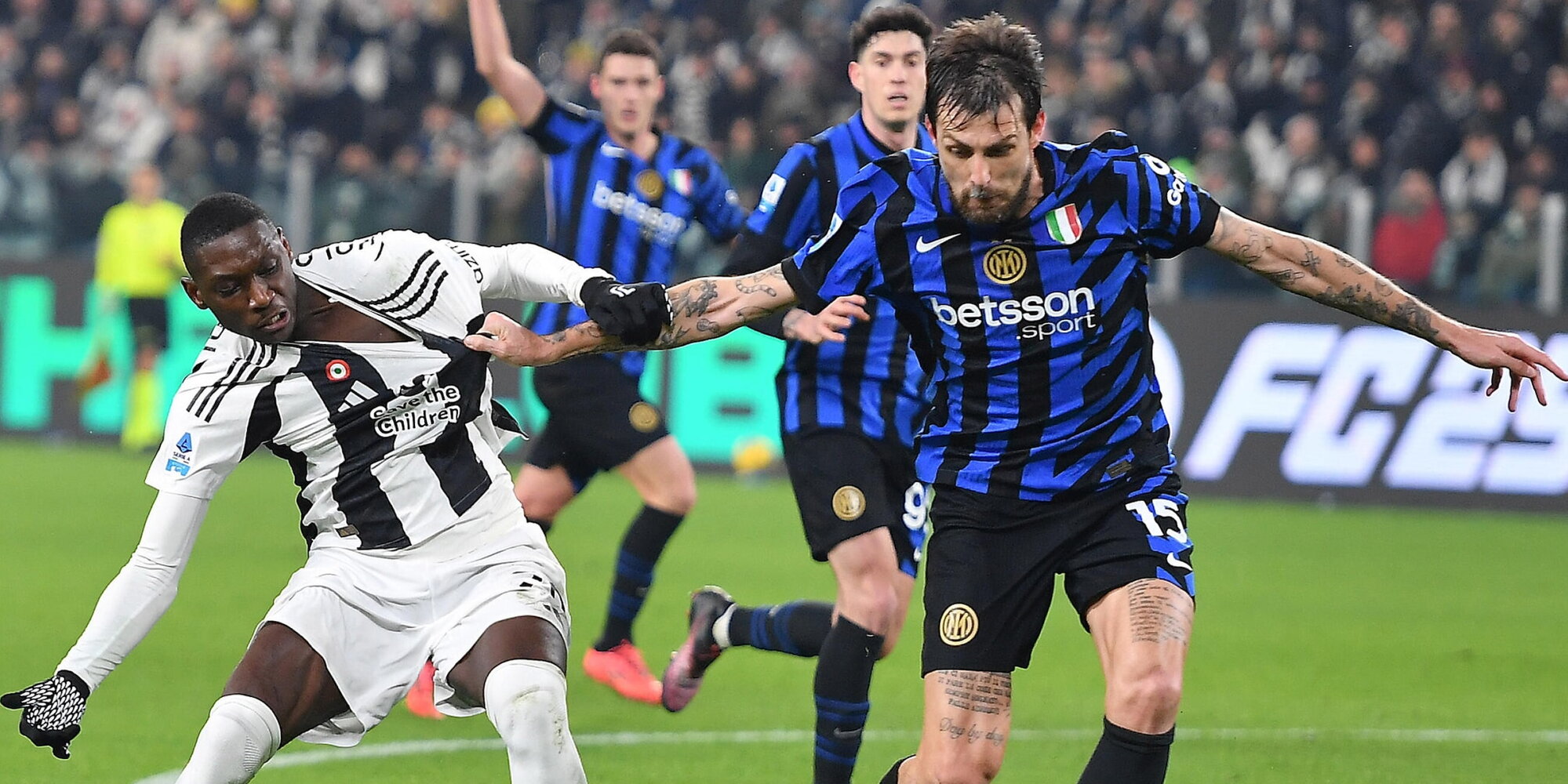 Juve-Inter 1-0: tabellino, statistiche e marcatori