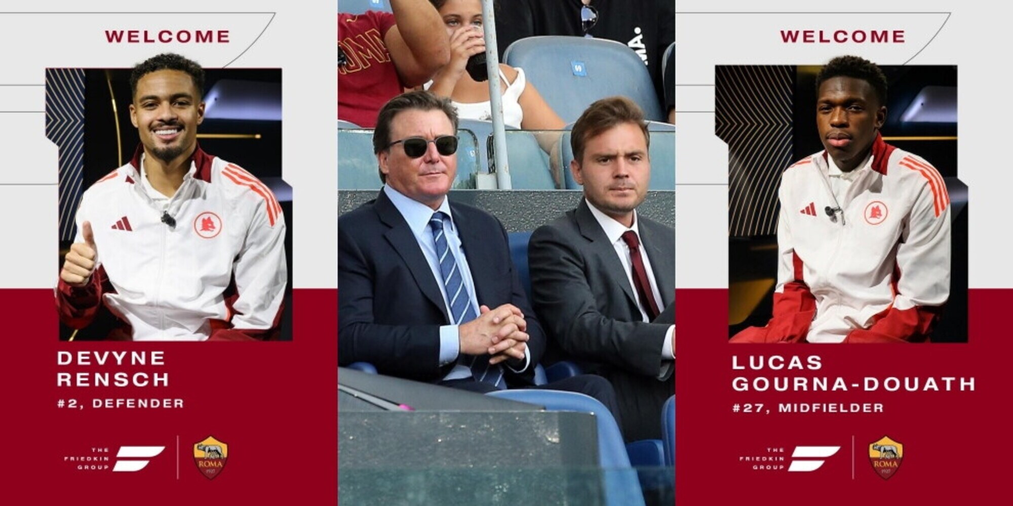 I Friedkin sui social: “I nuovi acquisti della Roma sono la prova del ...