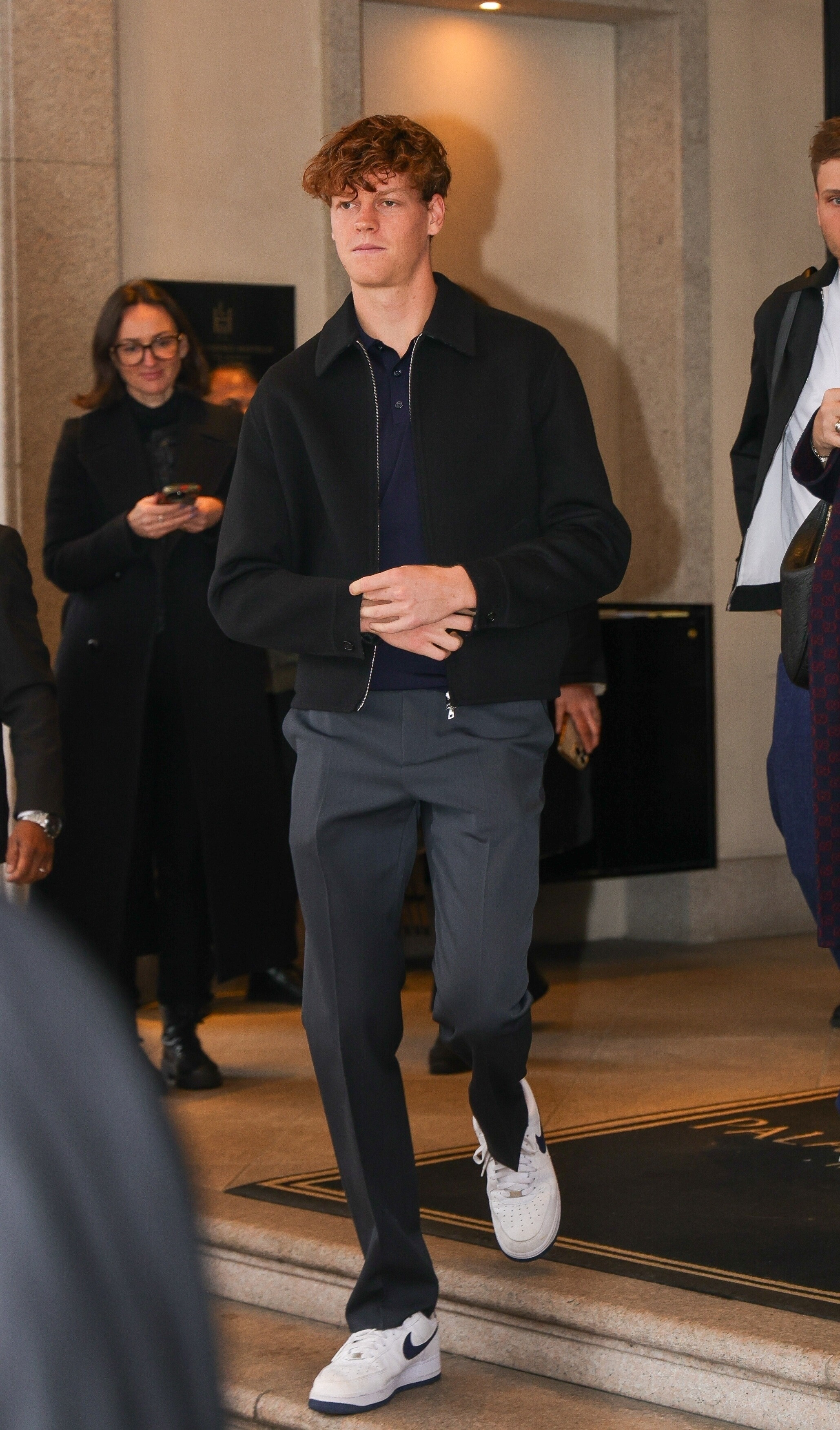 Sinner a Milano ospite di Gucci per la Fashion Week