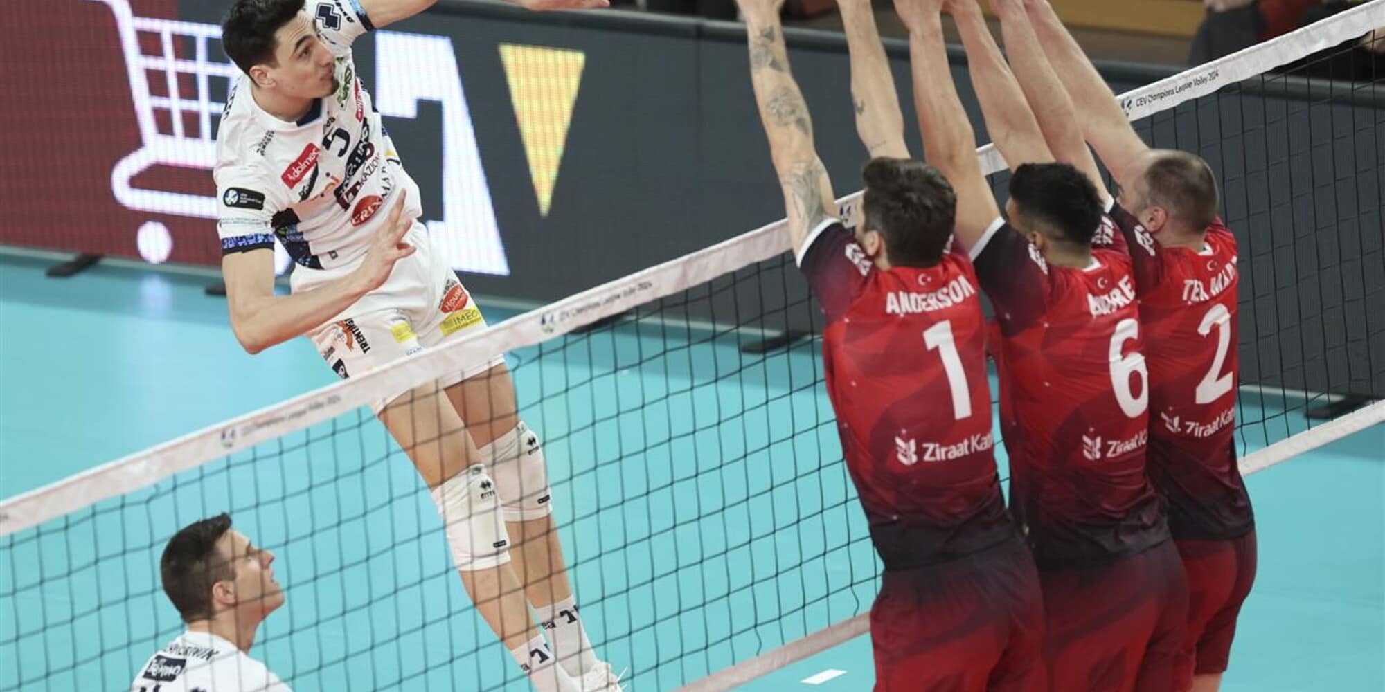 Cev Cup: Trento batte lo Ziraat in rimonta