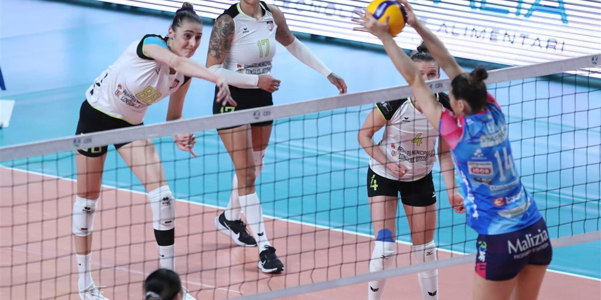 Cev Cup: Novara batte l'Alba Blaj e sente profumo di trionfo