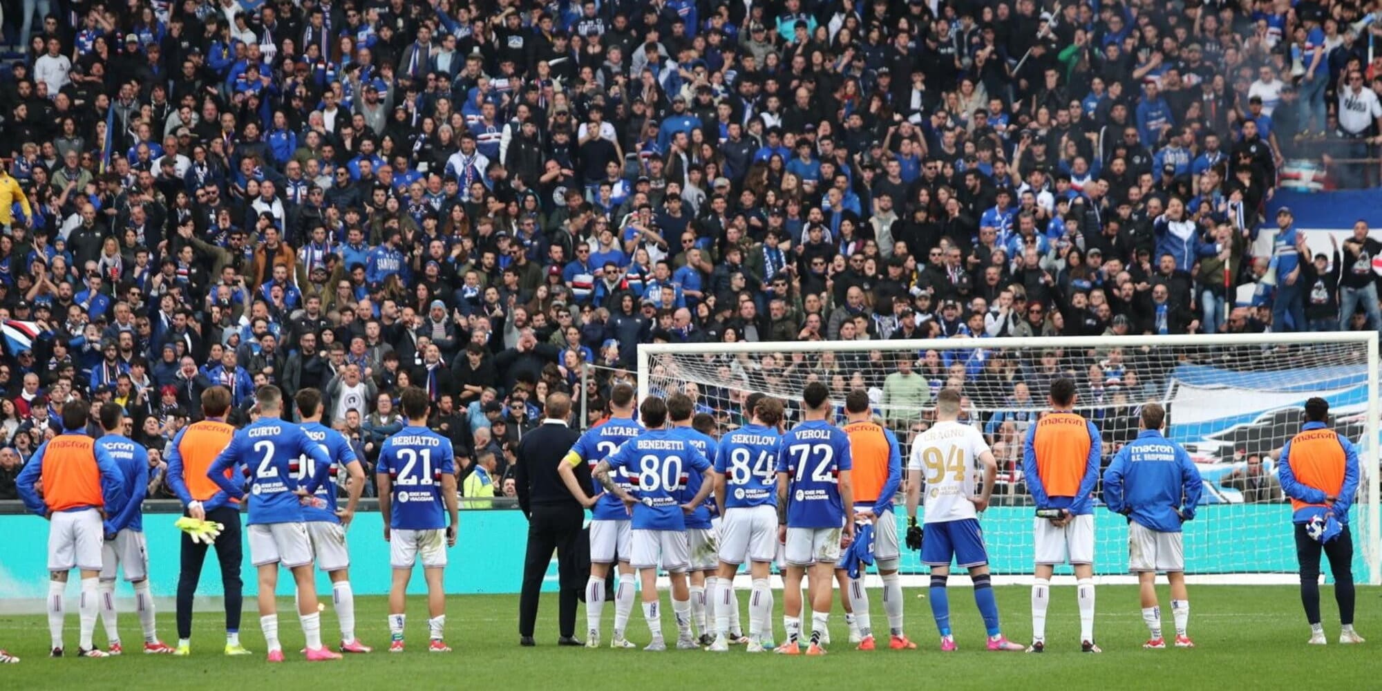 Svolta Sampdoria, panchina a Evani. Mancini non ci sarà