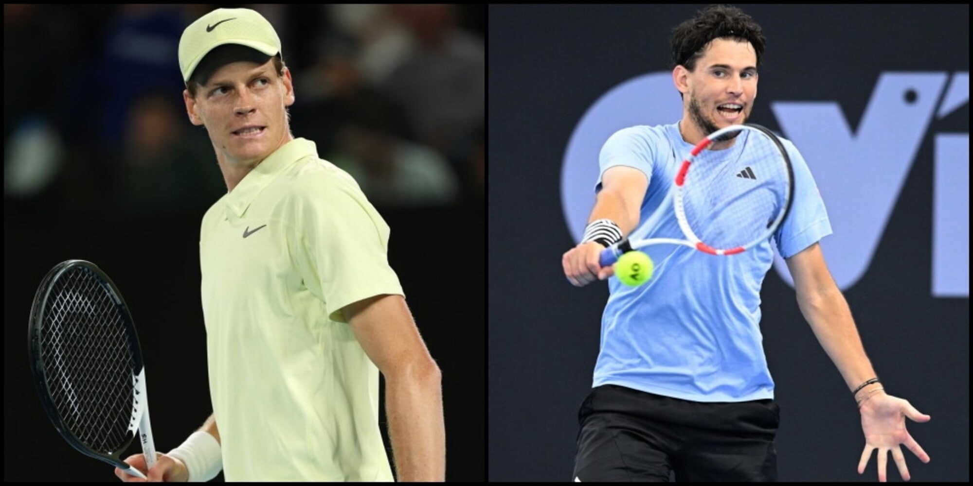 Sinner, che elogio da Thiem: "Lui e Alcaraz come Federer e Djokovic"