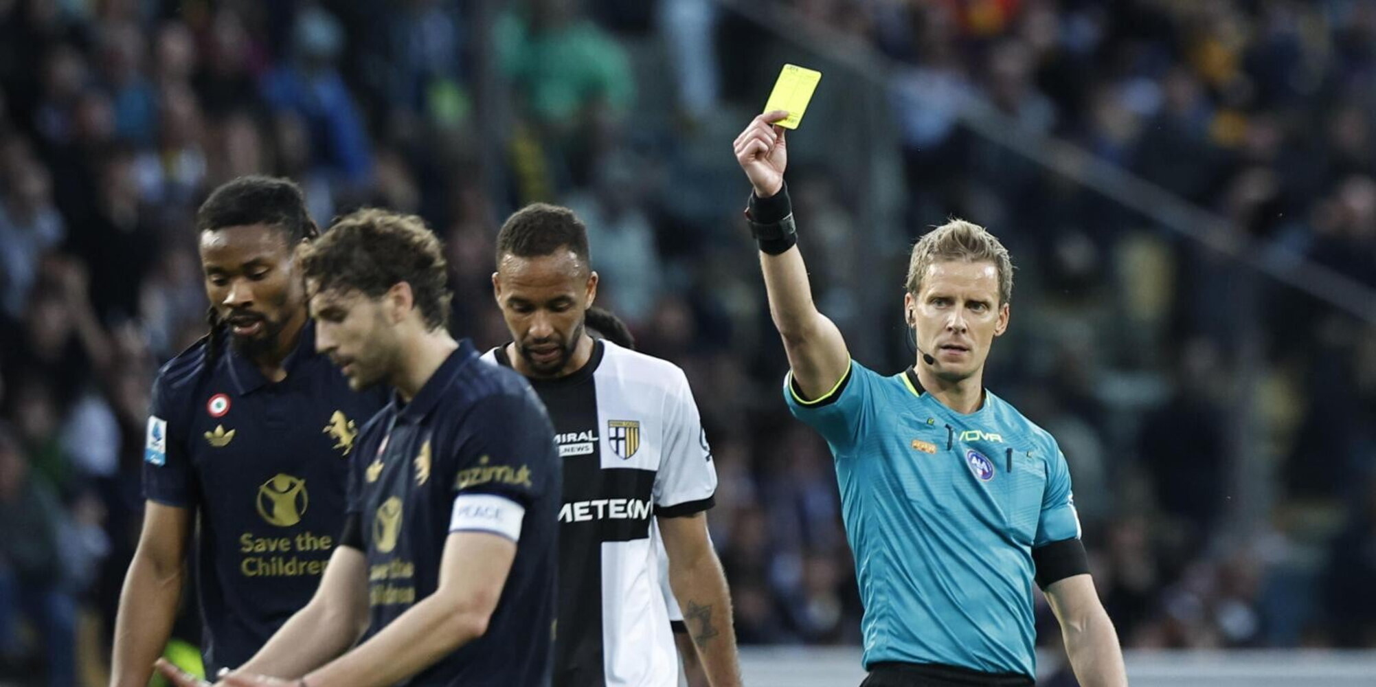 Parma-Juve, la moviola: bene Chiffi, niente rigori