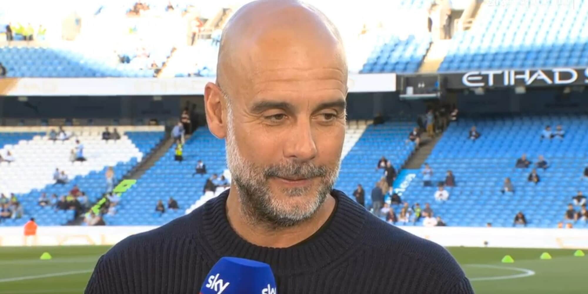 Guardiola, annuncio sul futuro in tv: "Dopo il City mi prendo una pausa"