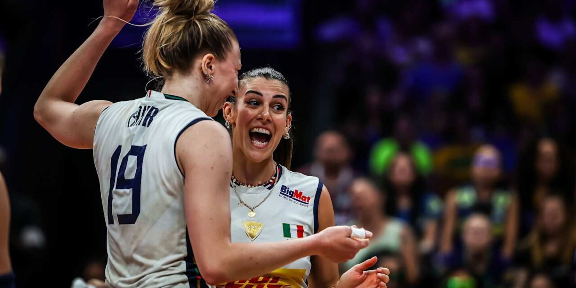 VNL: l'Italia supera anche il Brasile