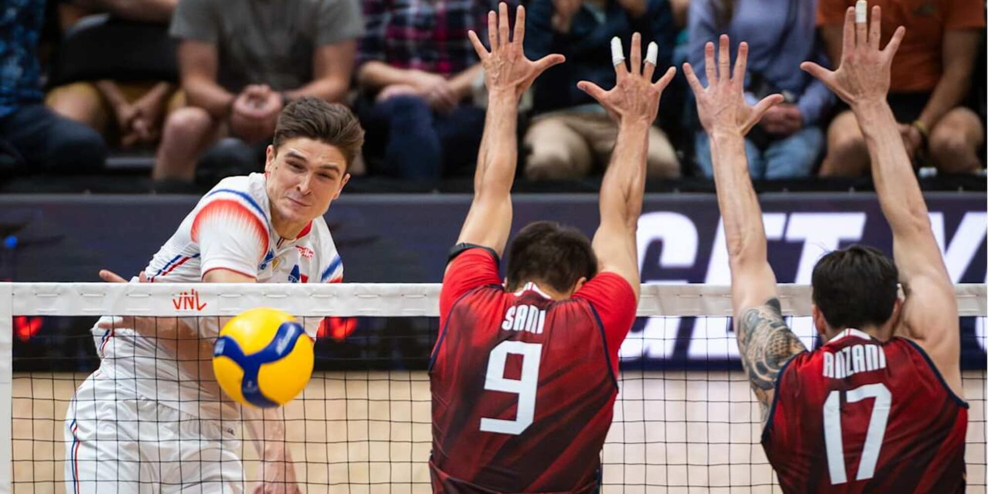 VNL: l'Italia sconfitta dalla Francia in quattro set